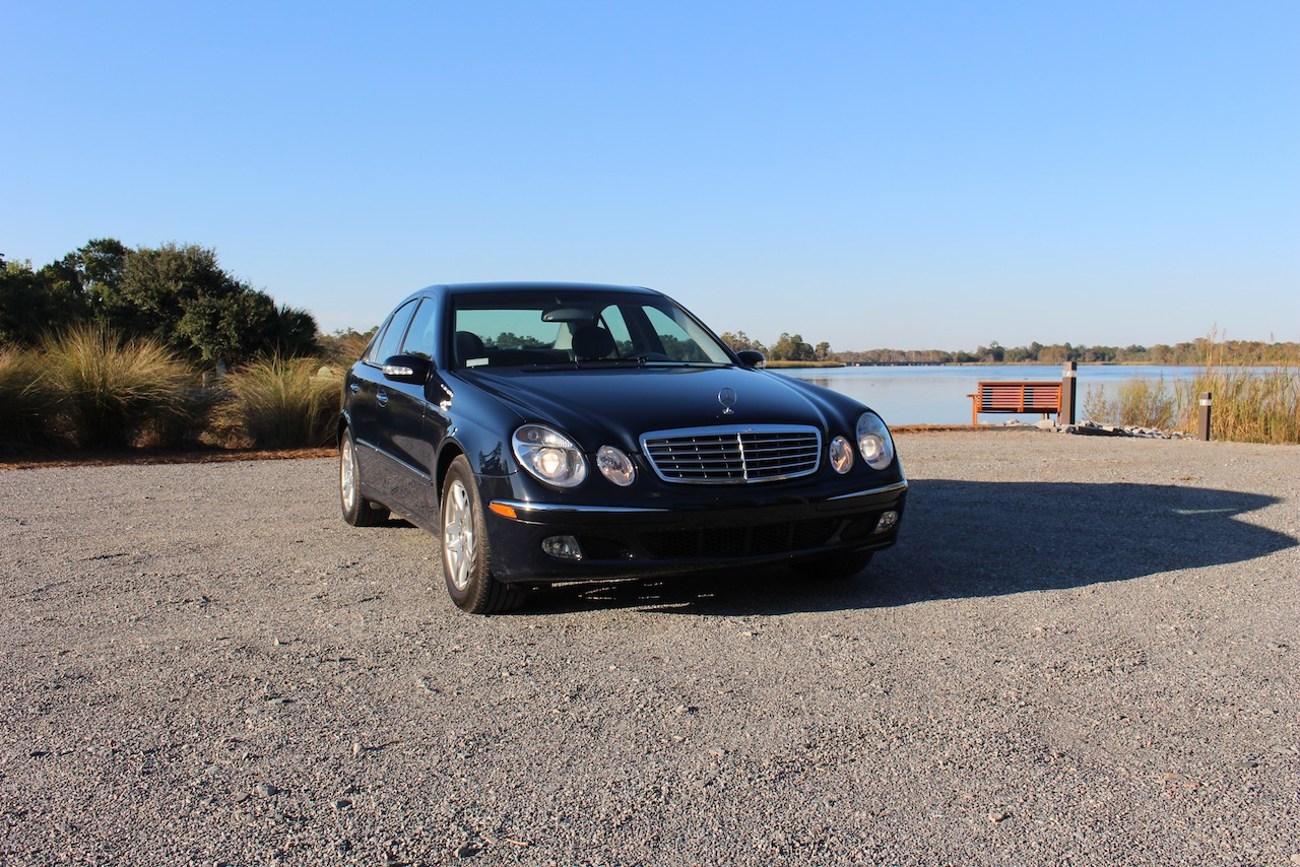 NO RESERVE: Blue over Blue 2003 Mercedes-Benz E320 w/35k Miles For Sale ...