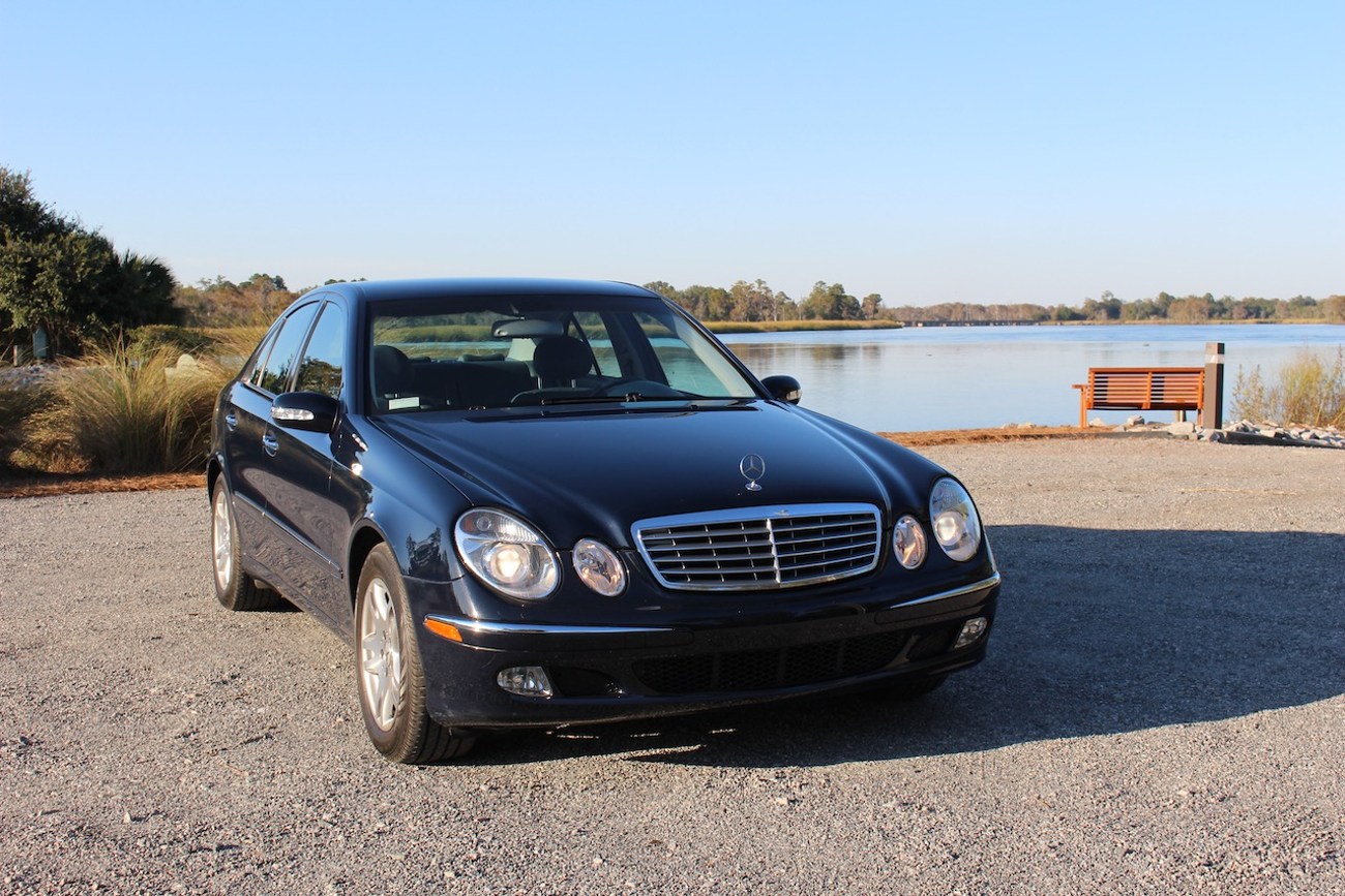 NO RESERVE: Blue over Blue 2003 Mercedes-Benz E320 w/35k Miles For Sale ...