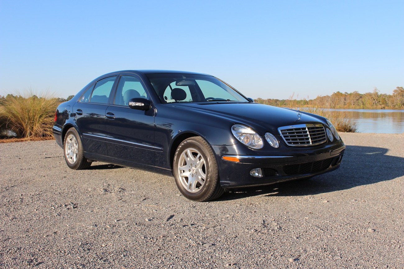 NO RESERVE: Blue over Blue 2003 Mercedes-Benz E320 w/35k Miles For Sale ...