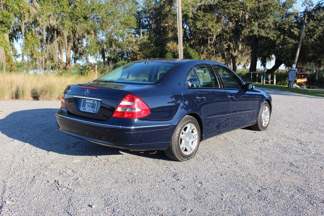 NO RESERVE: Blue over Blue 2003 Mercedes-Benz E320 w/35k Miles For Sale ...