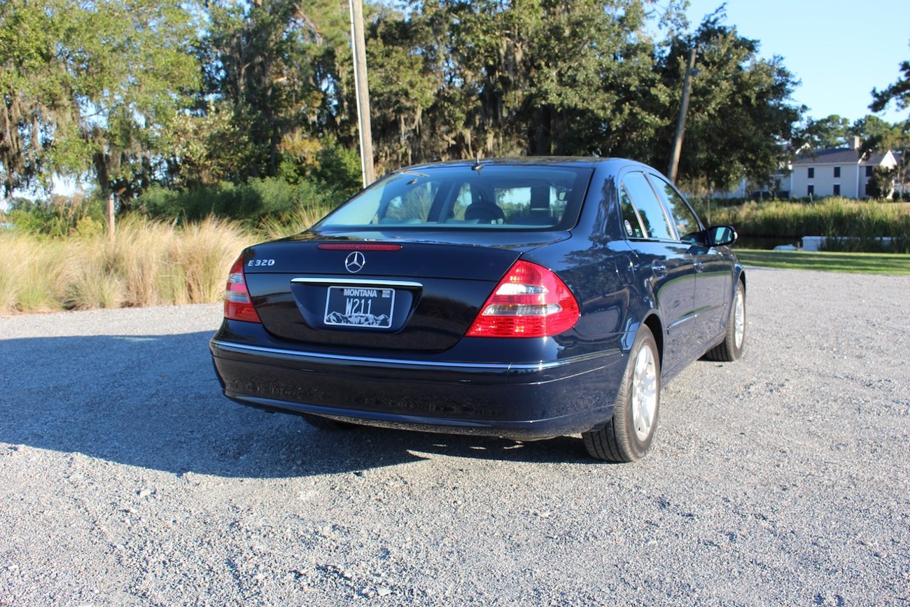 NO RESERVE: Blue over Blue 2003 Mercedes-Benz E320 w/35k Miles For Sale ...