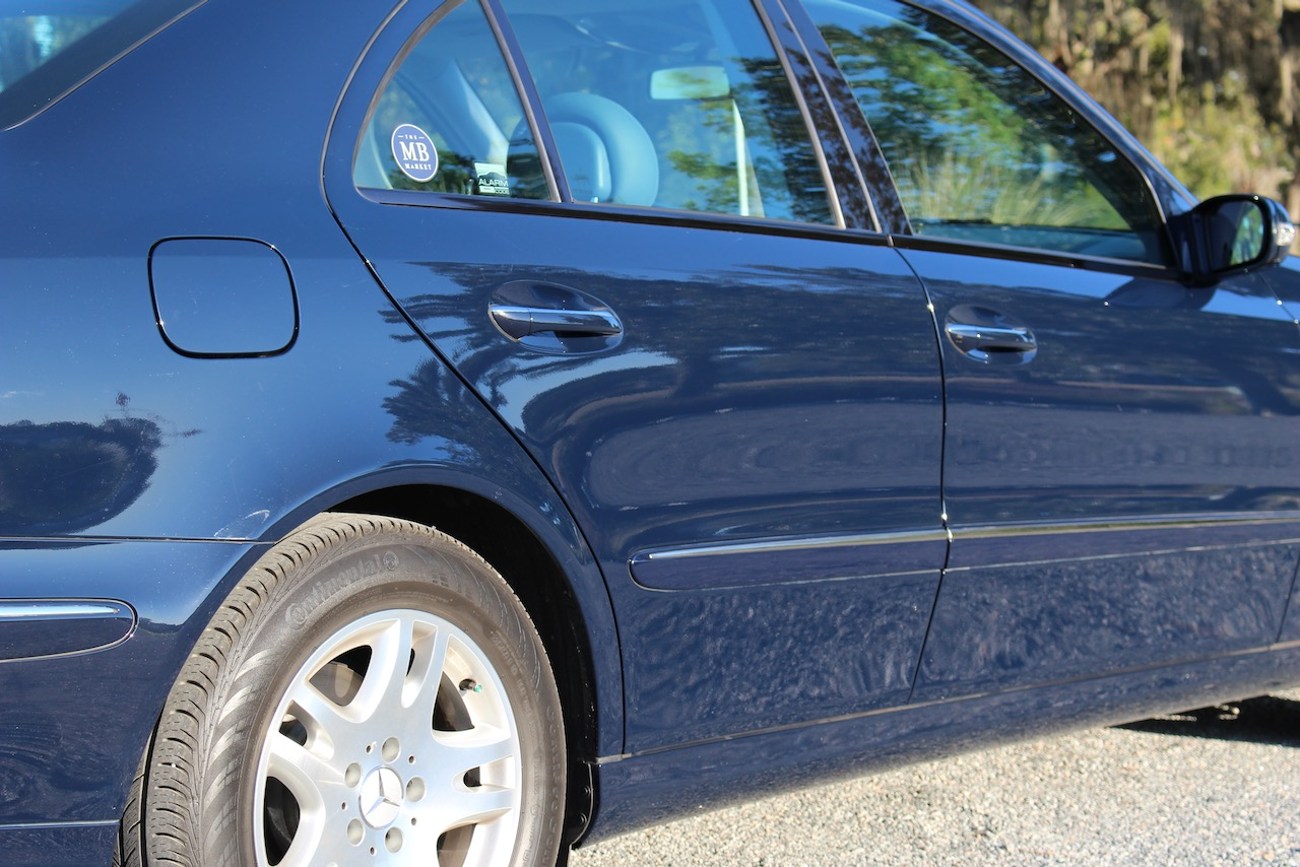 NO RESERVE: Blue over Blue 2003 Mercedes-Benz E320 w/35k Miles For Sale ...