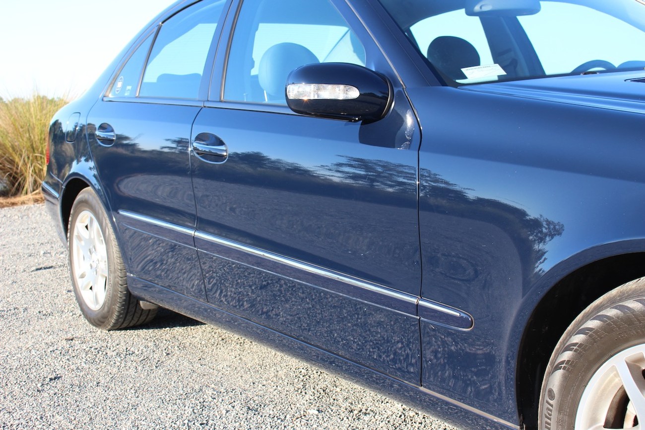 NO RESERVE: Blue over Blue 2003 Mercedes-Benz E320 w/35k Miles For Sale ...