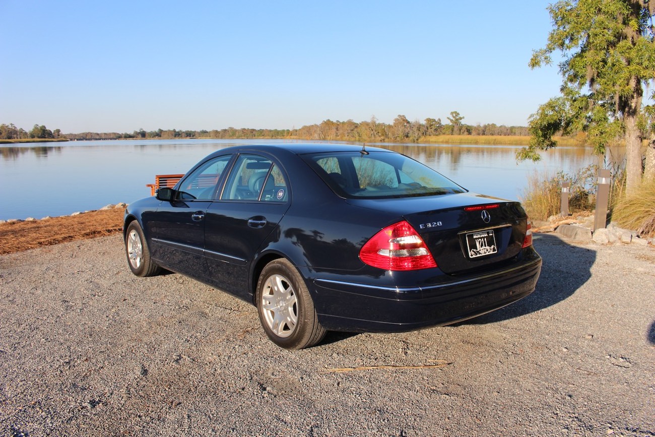 NO RESERVE: Blue over Blue 2003 Mercedes-Benz E320 w/35k Miles For Sale ...