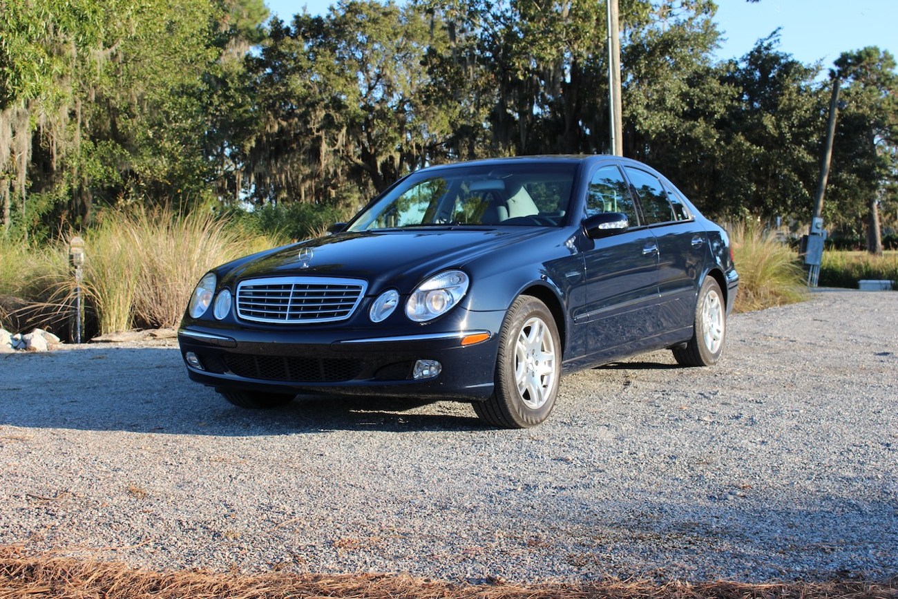 NO RESERVE: Blue over Blue 2003 Mercedes-Benz E320 w/35k Miles For Sale ...