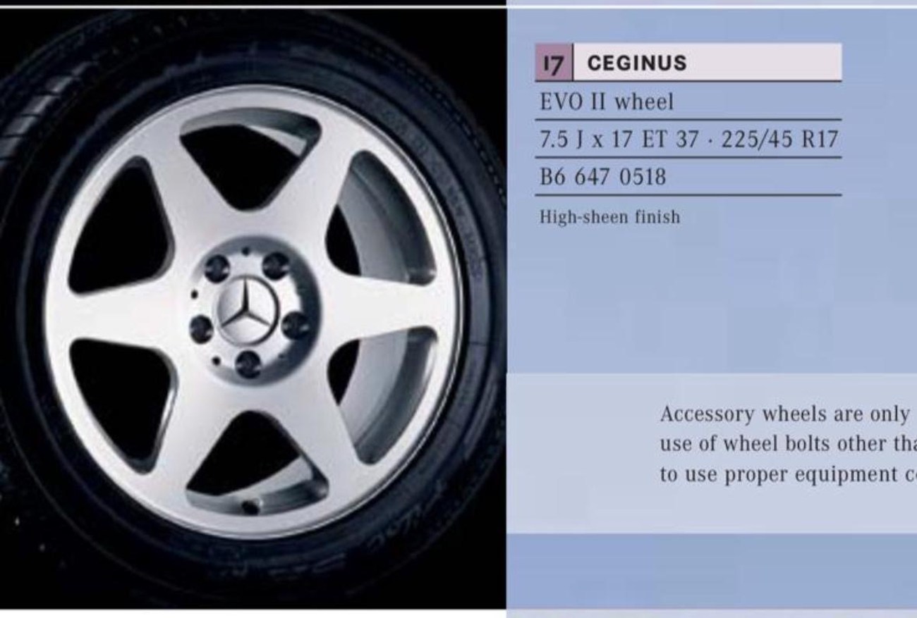 Authentic 17" Mercedes-Benz Evo II Wheels for W201 For Sale | The MB Market