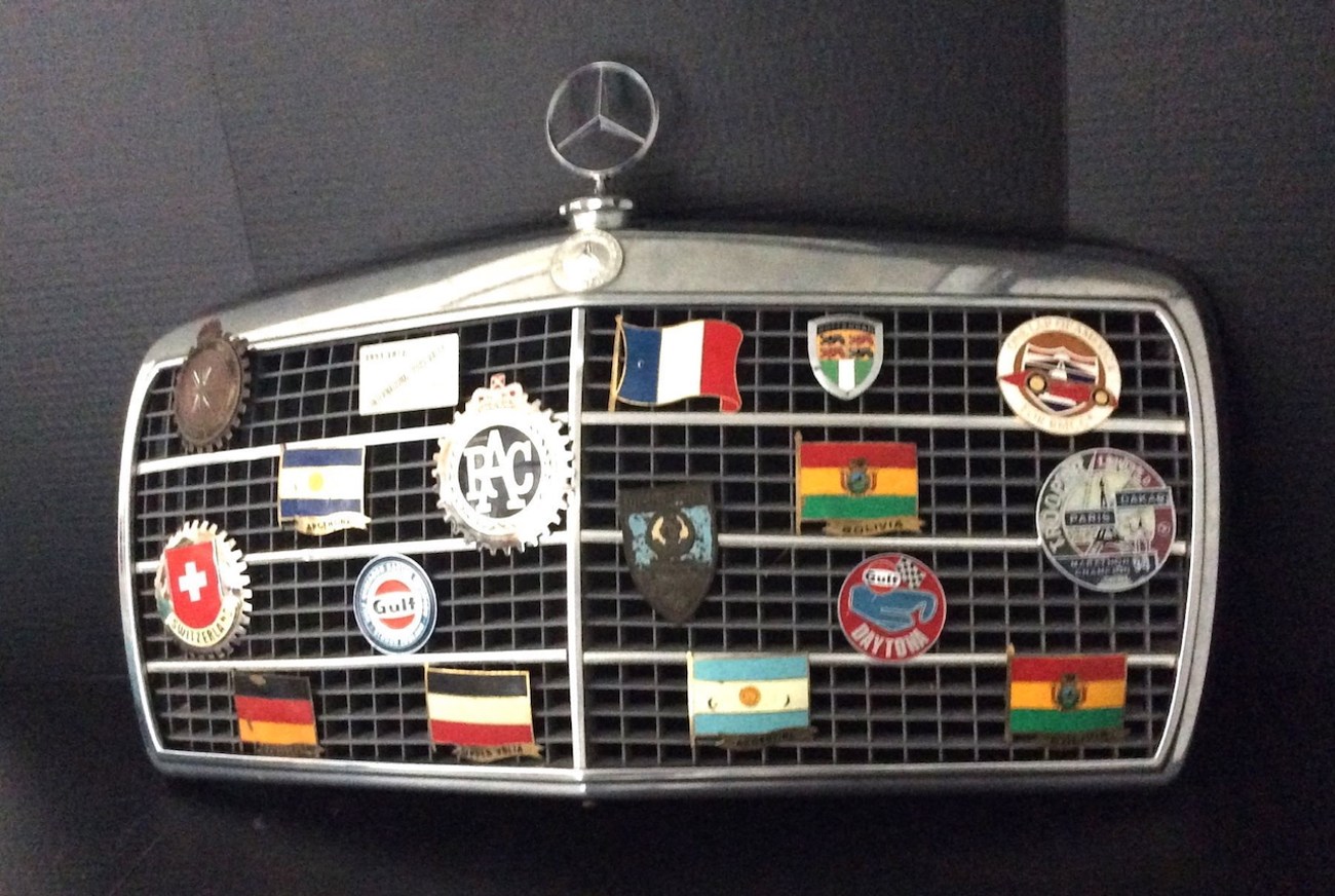 Historic Badge Collection w/W108 Grille For Sale | The MB Market