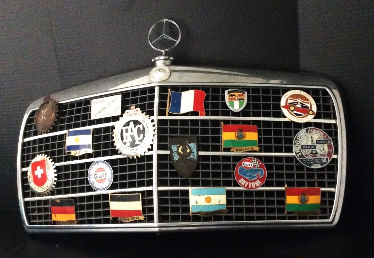 Historic Badge Collection w/W108 Grille For Sale | The MB Market