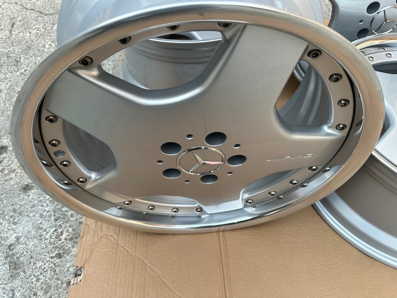 2-Piece 18" AMG Aero II Monoblock Wheels by BBS For Sale | The MB Market