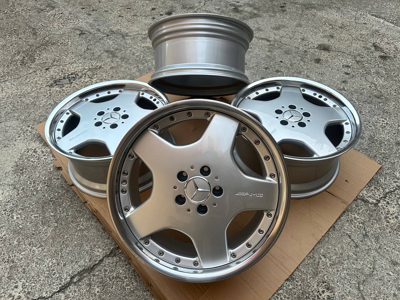 2-Piece 18" AMG Aero II Monoblock Wheels by BBS For Sale | The MB Market