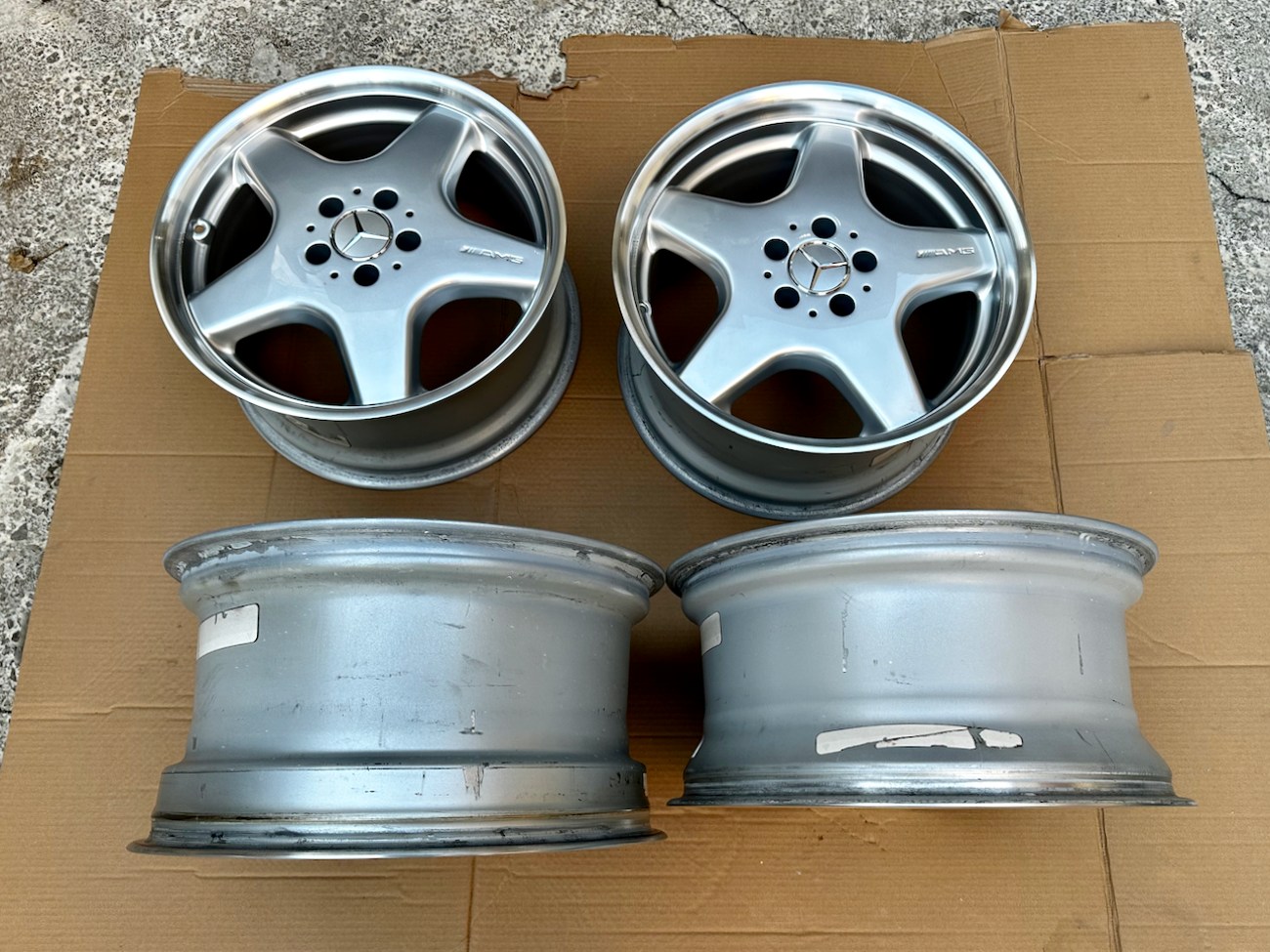 18" AMG Monoblock Style 1 Sport Wheels for R129 For Sale | The MB Market