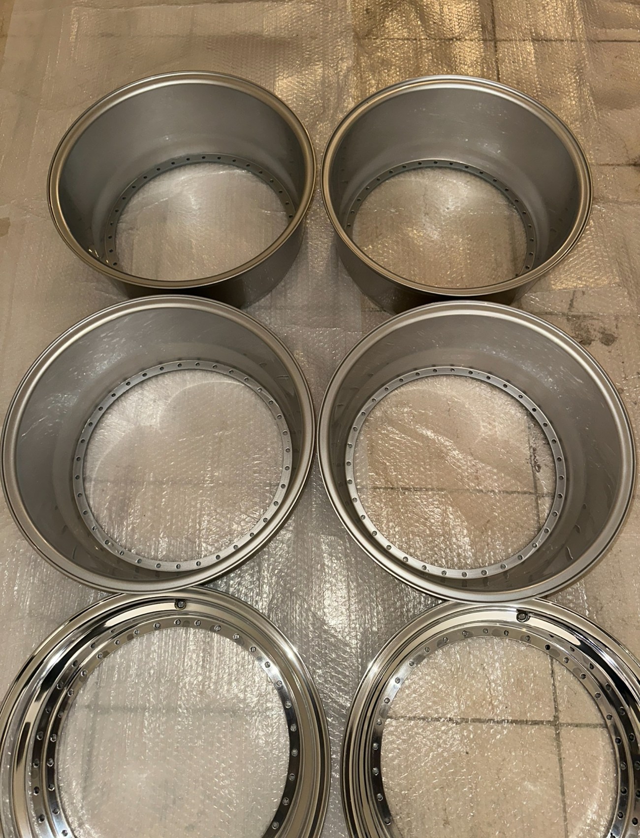 Staggered 3-Piece 17" AMG Penta Wheels For Sale | The MB Market