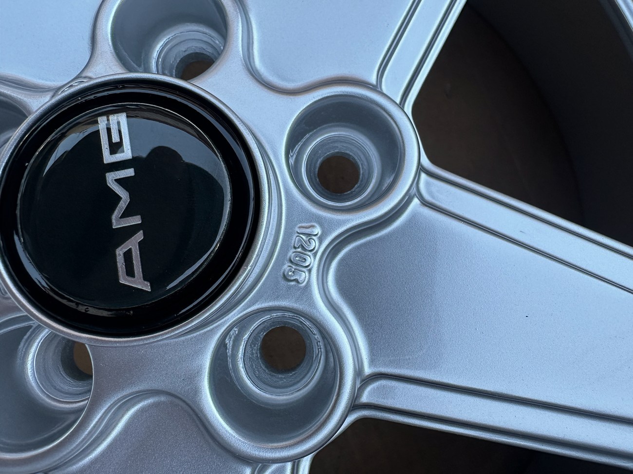 Staggered 3-Piece 17" AMG Penta Wheels For Sale | The MB Market