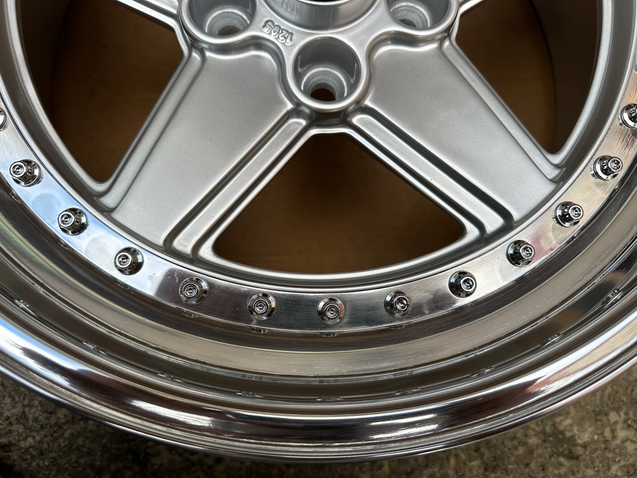 Staggered 3-Piece 17" AMG Penta Wheels For Sale | The MB Market