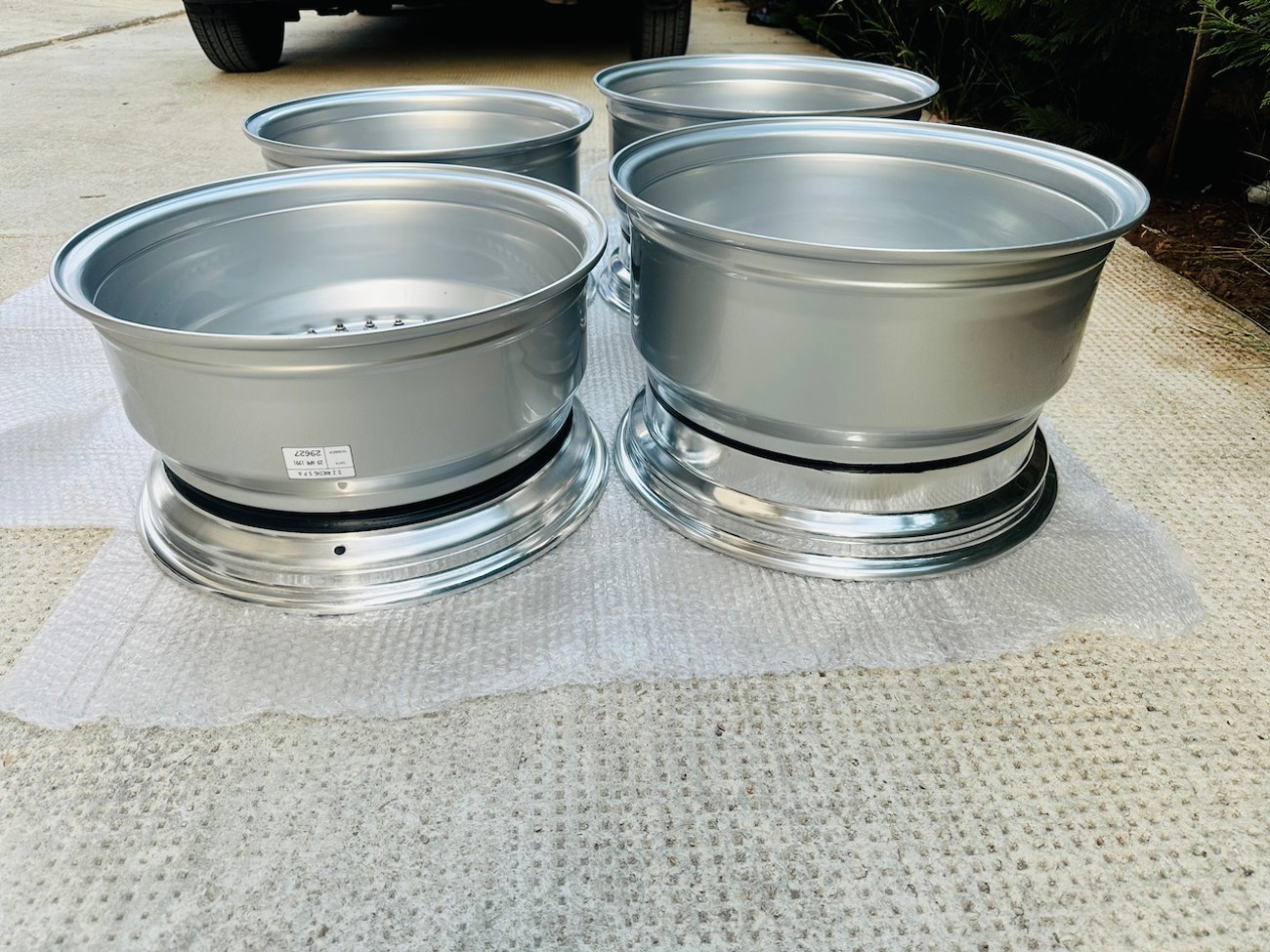 Staggered 3-Piece 17" Futura Wheels by OZ Racing For Sale | The MB Market