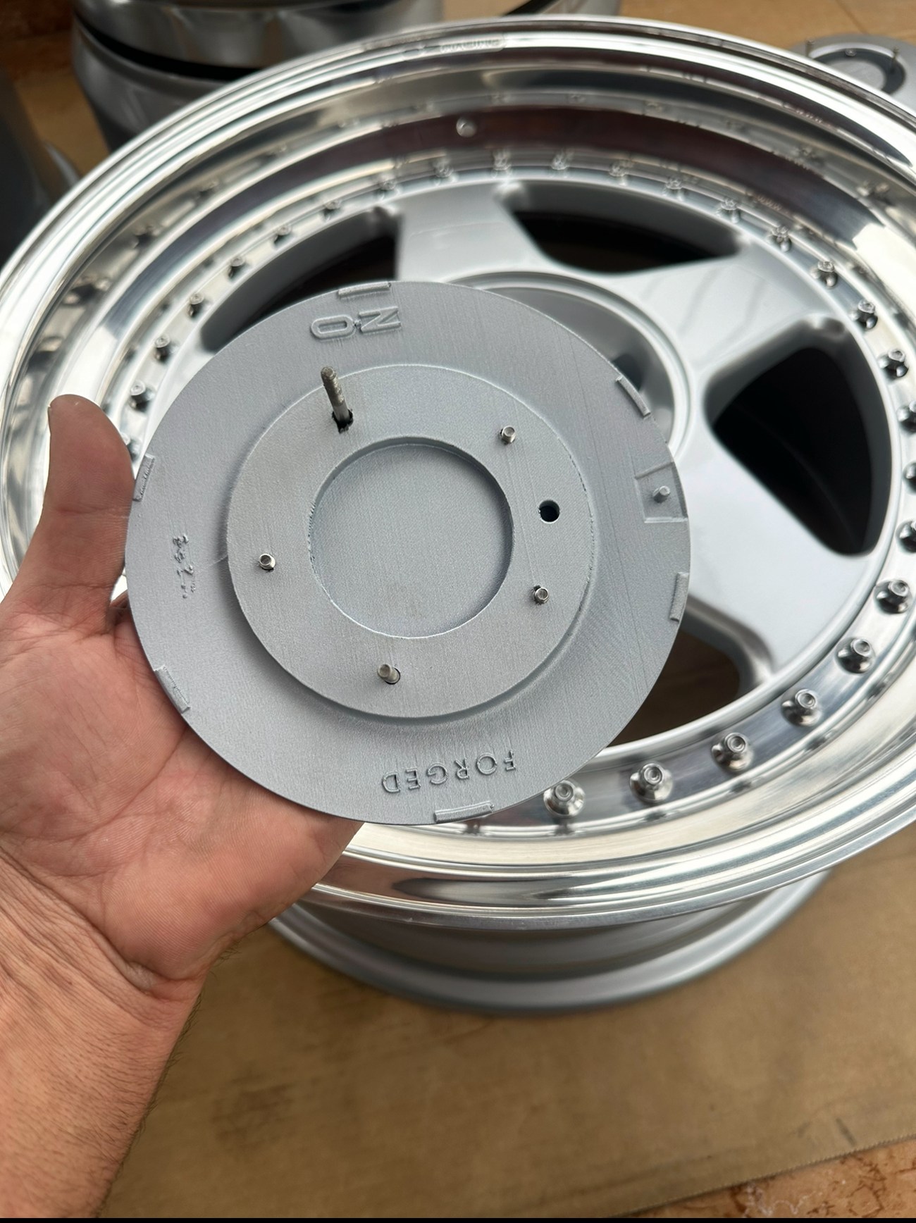 Staggered 3-Piece 17" Futura Wheels by OZ Racing For Sale | The MB Market