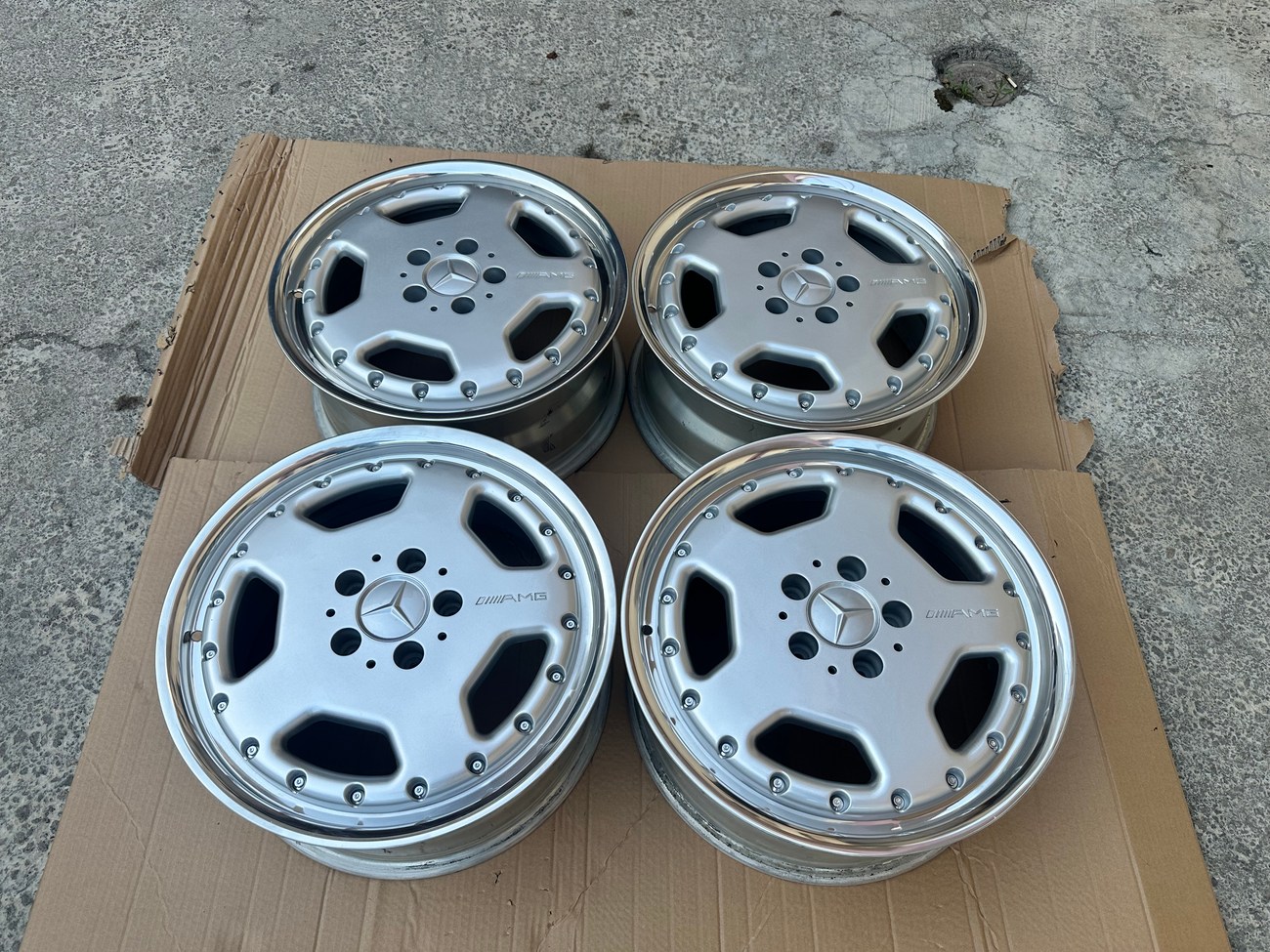 2-Piece 17" AMG Aero II Monoblock Wheels by BBS For Sale | The MB Market