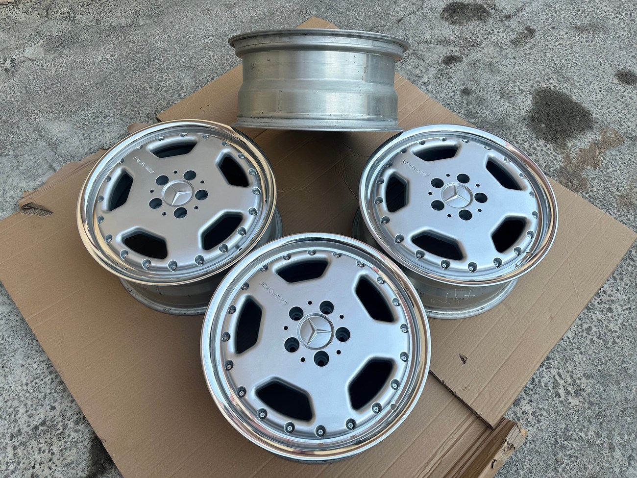 2-Piece 17" AMG Aero II Monoblock Wheels by BBS For Sale | The MB Market
