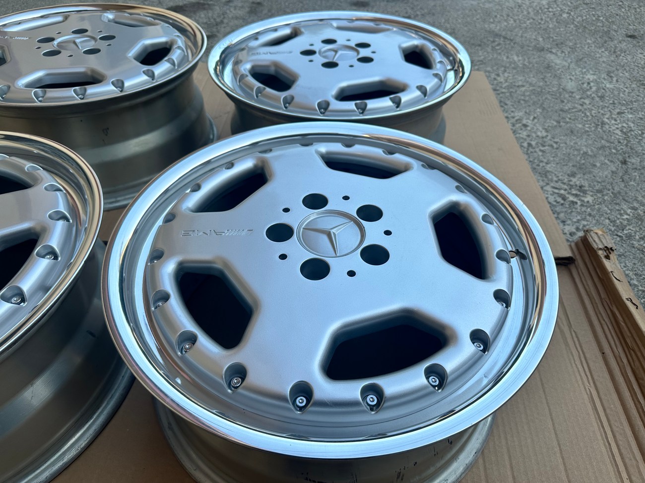 2-Piece 17" AMG Aero II Monoblock Wheels by BBS For Sale | The MB Market