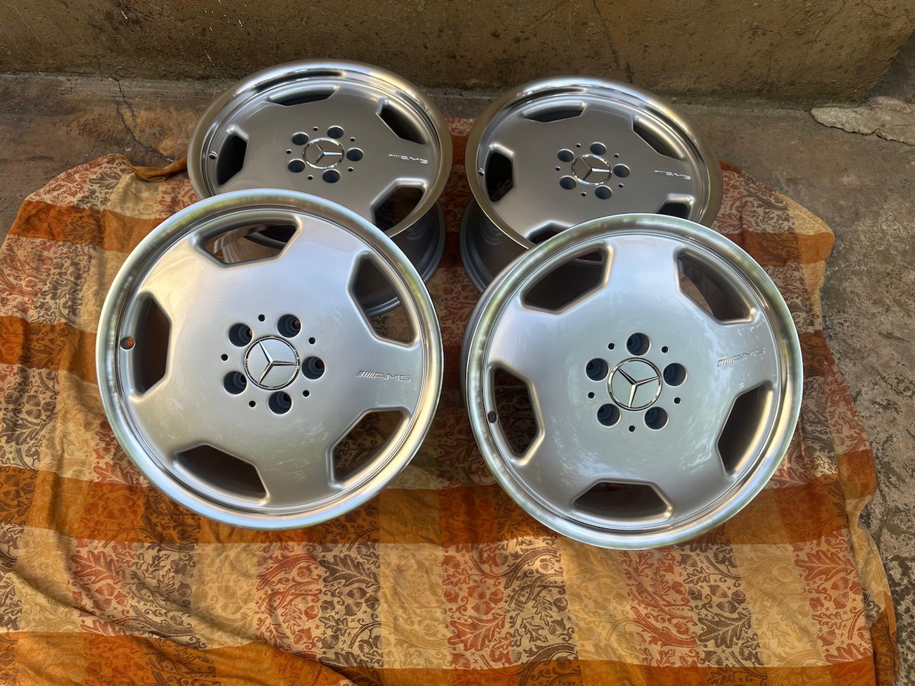 Staggered 17" AMG Aero II Monoblock Wheels For Sale | The MB Market