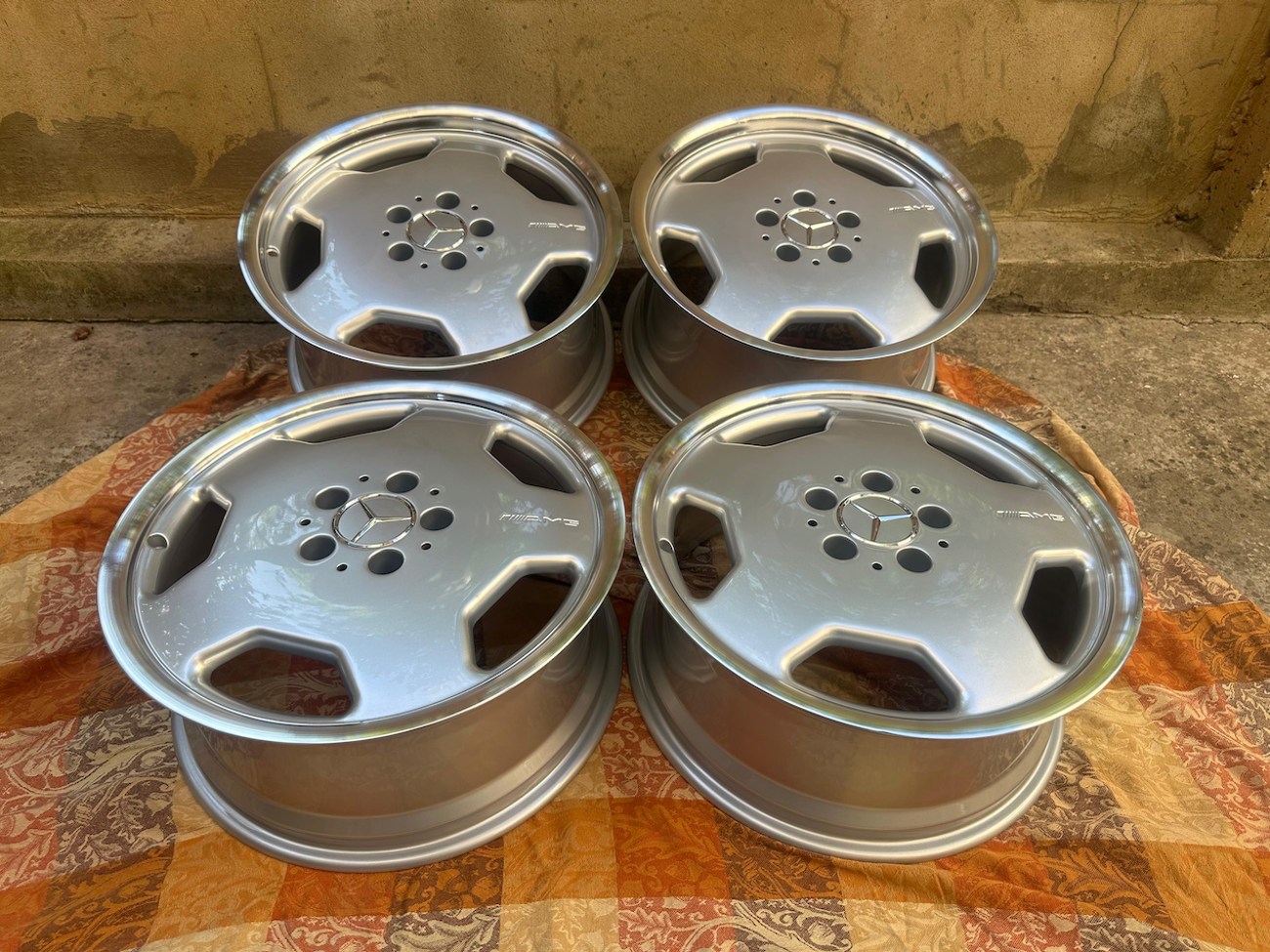 Staggered 17" AMG Aero II Monoblock Wheels For Sale | The MB Market