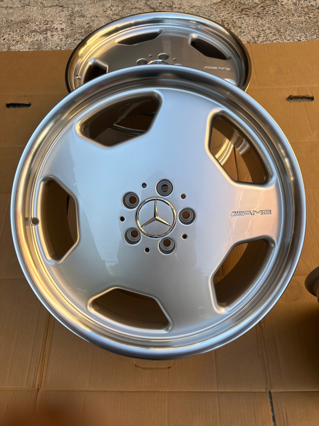 Staggered 19" AMG Aero II Monoblock Wheels for W140 For Sale | The MB ...