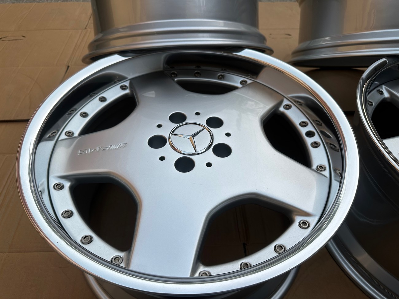 Staggered 2-Piece 18″ AMG Aero II Monoblock by BBS For Sale | The MB Market