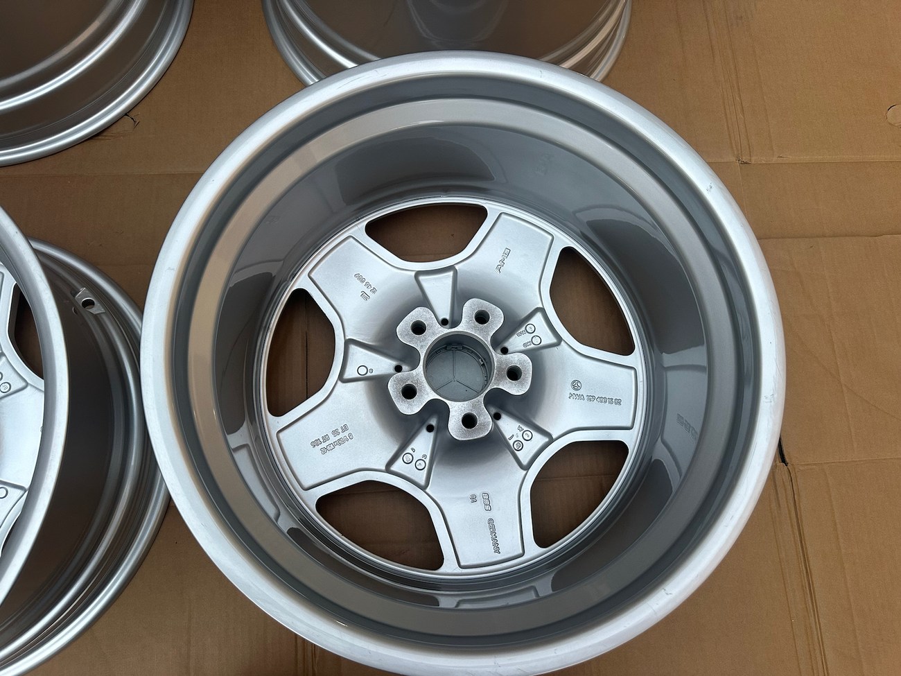 Staggered 2-Piece 18″ AMG Aero II Monoblock by BBS For Sale | The MB Market