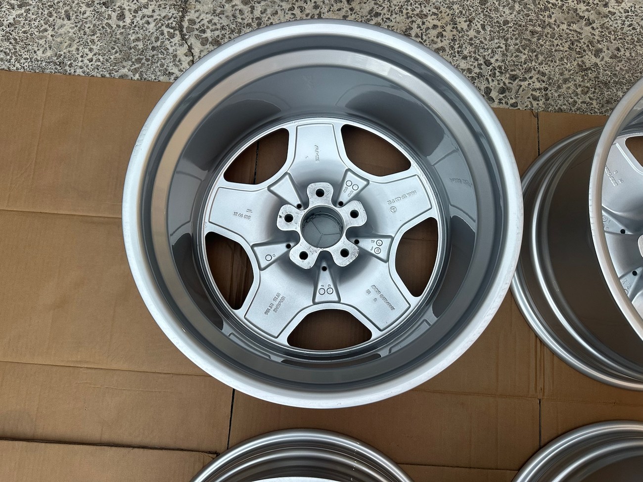 Staggered 2-Piece 18″ AMG Aero II Monoblock by BBS For Sale | The MB Market