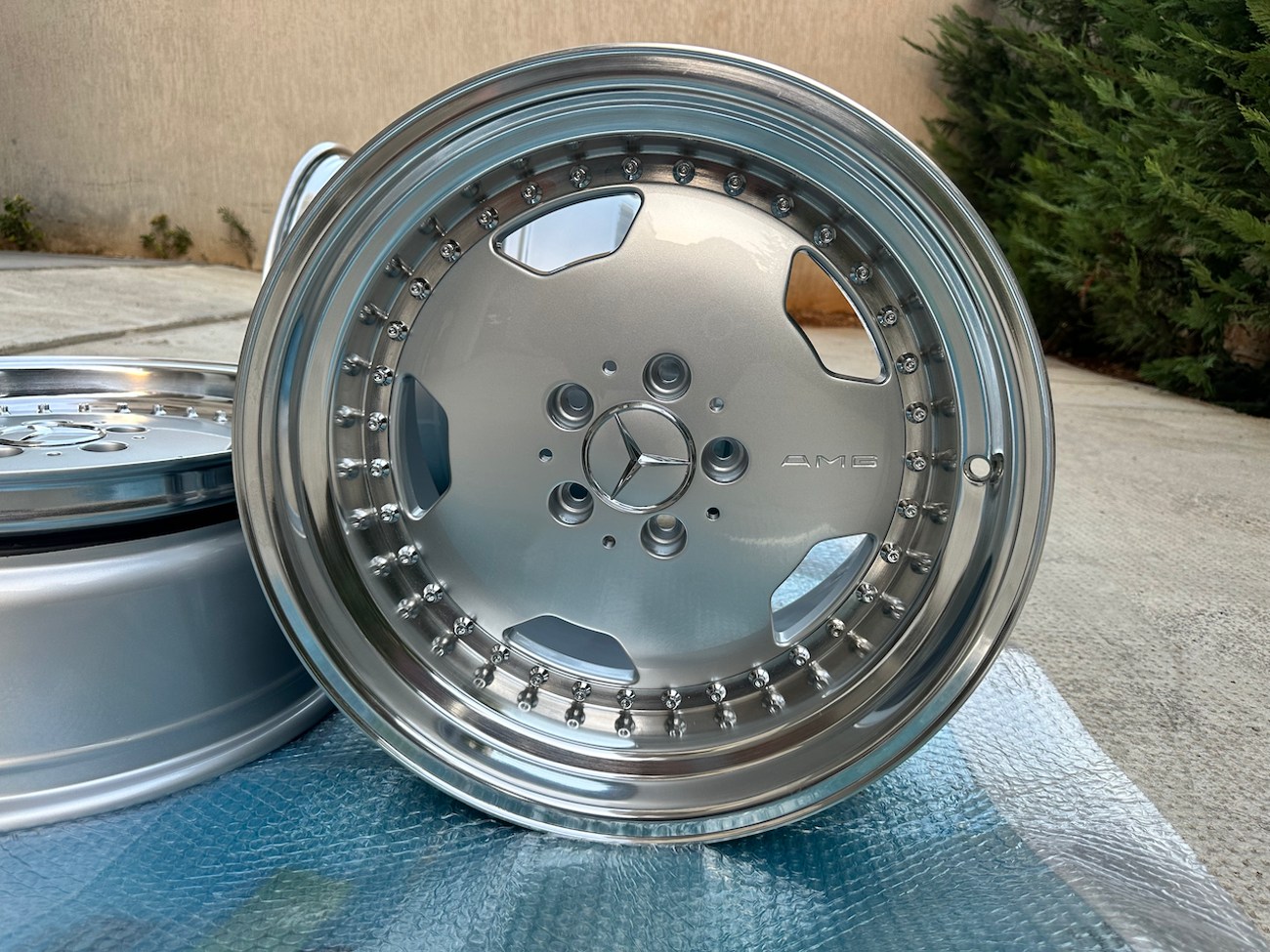 Staggered 3-piece 17" AMG Aero III Wheels by OZ Racing For Sale | The ...