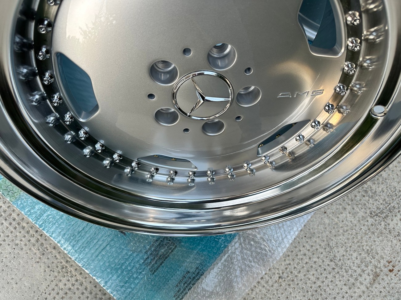 Staggered 3-piece 17" AMG Aero III Wheels by OZ Racing For Sale | The ...