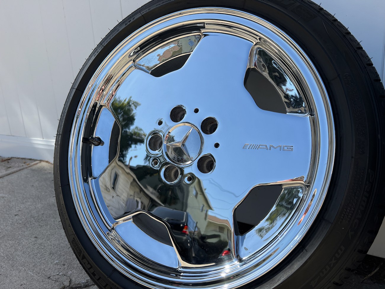 NO RESERVE: 17" AMG Aero I Wheels w/Michelin Tires For Sale | The MB Market