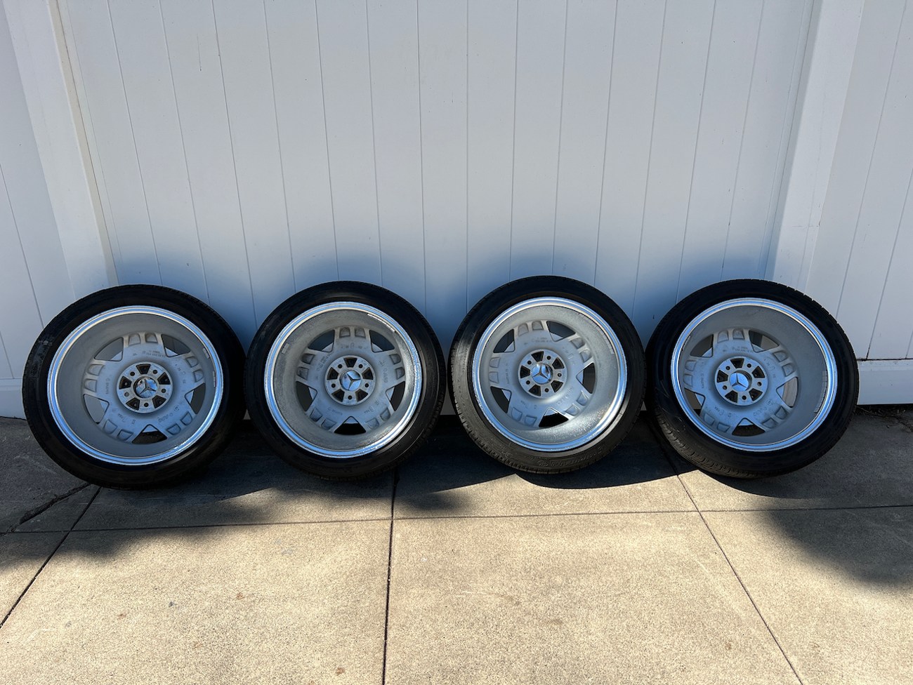 NO RESERVE: 17" AMG Aero I Wheels w/Michelin Tires For Sale | The MB Market