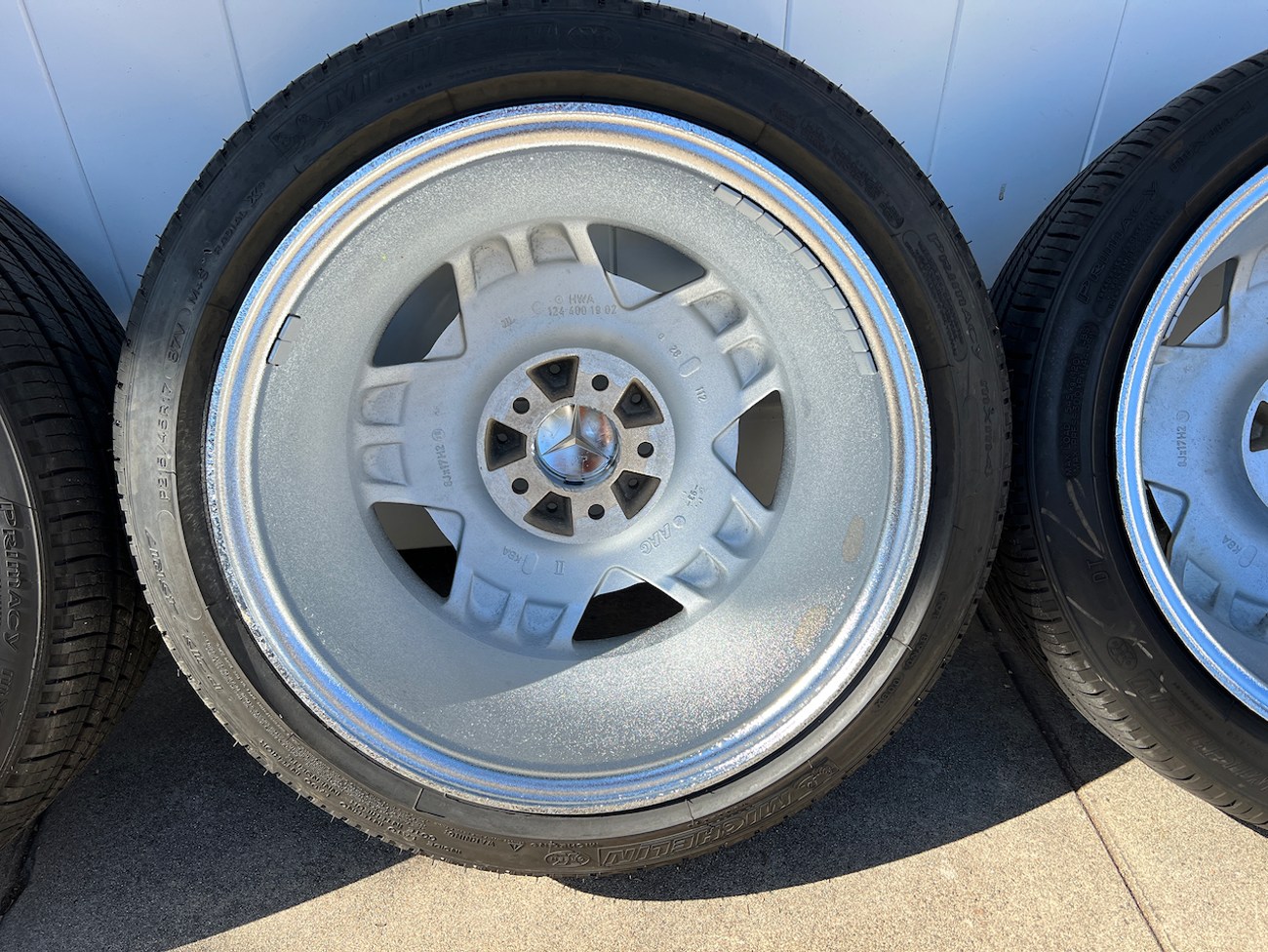 NO RESERVE: 17" AMG Aero I Wheels w/Michelin Tires For Sale | The MB Market