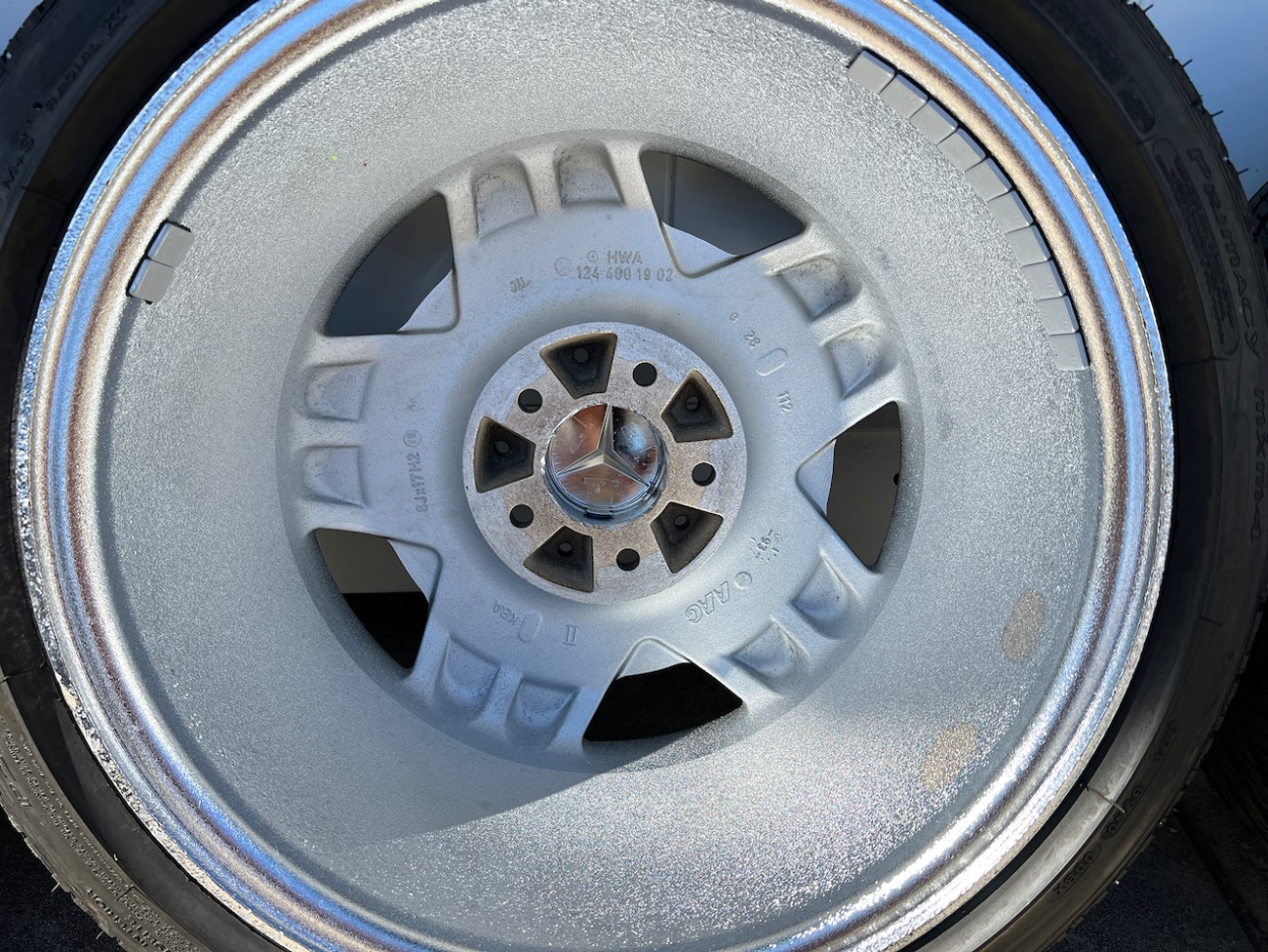 NO RESERVE: 17" AMG Aero I Wheels w/Michelin Tires For Sale | The MB Market