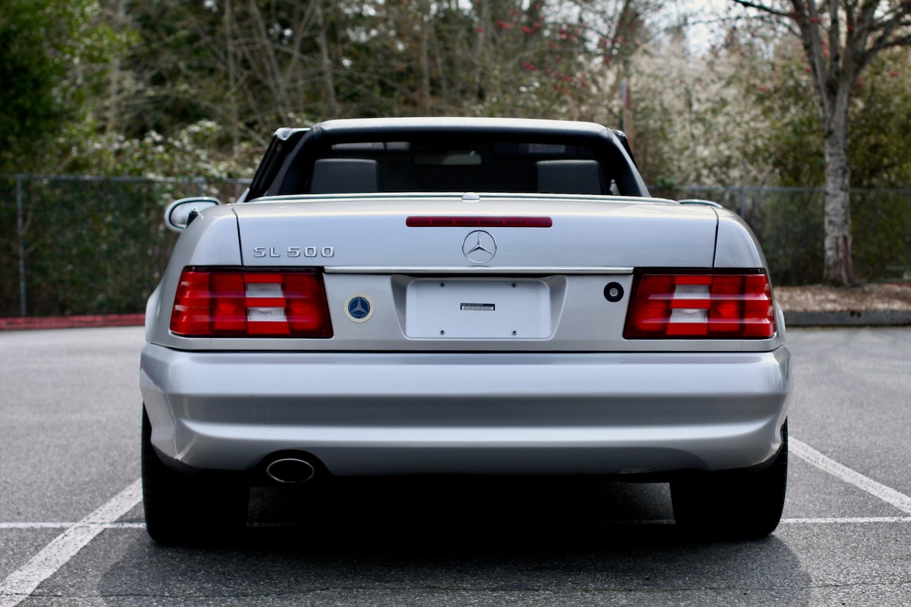 One-Owner 2002 Mercedes-Benz SL500 Silver Arrow w/19k Miles For Sale ...