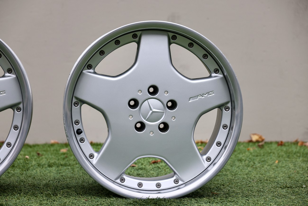 NO RESERVE Staggered 2-Piece 18" AMG Aero II Monoblock Wheels by BBS ...