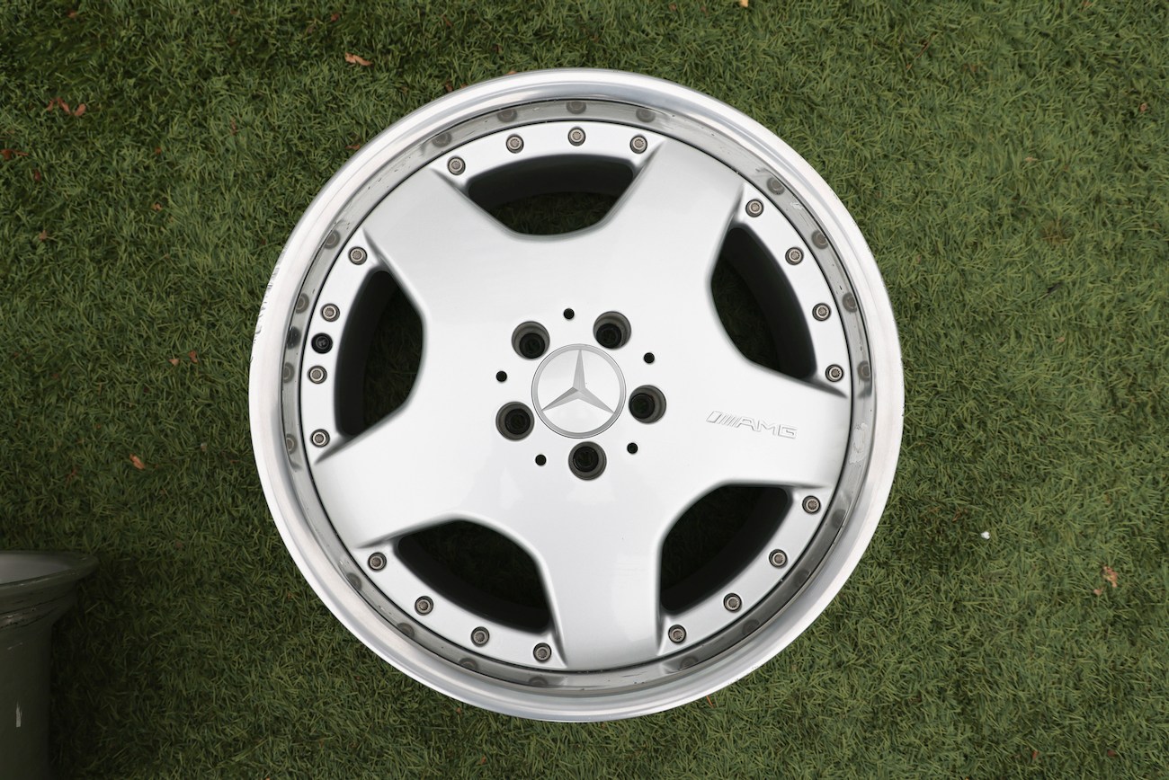 NO RESERVE Staggered 2-Piece 18" AMG Aero II Monoblock Wheels by BBS ...