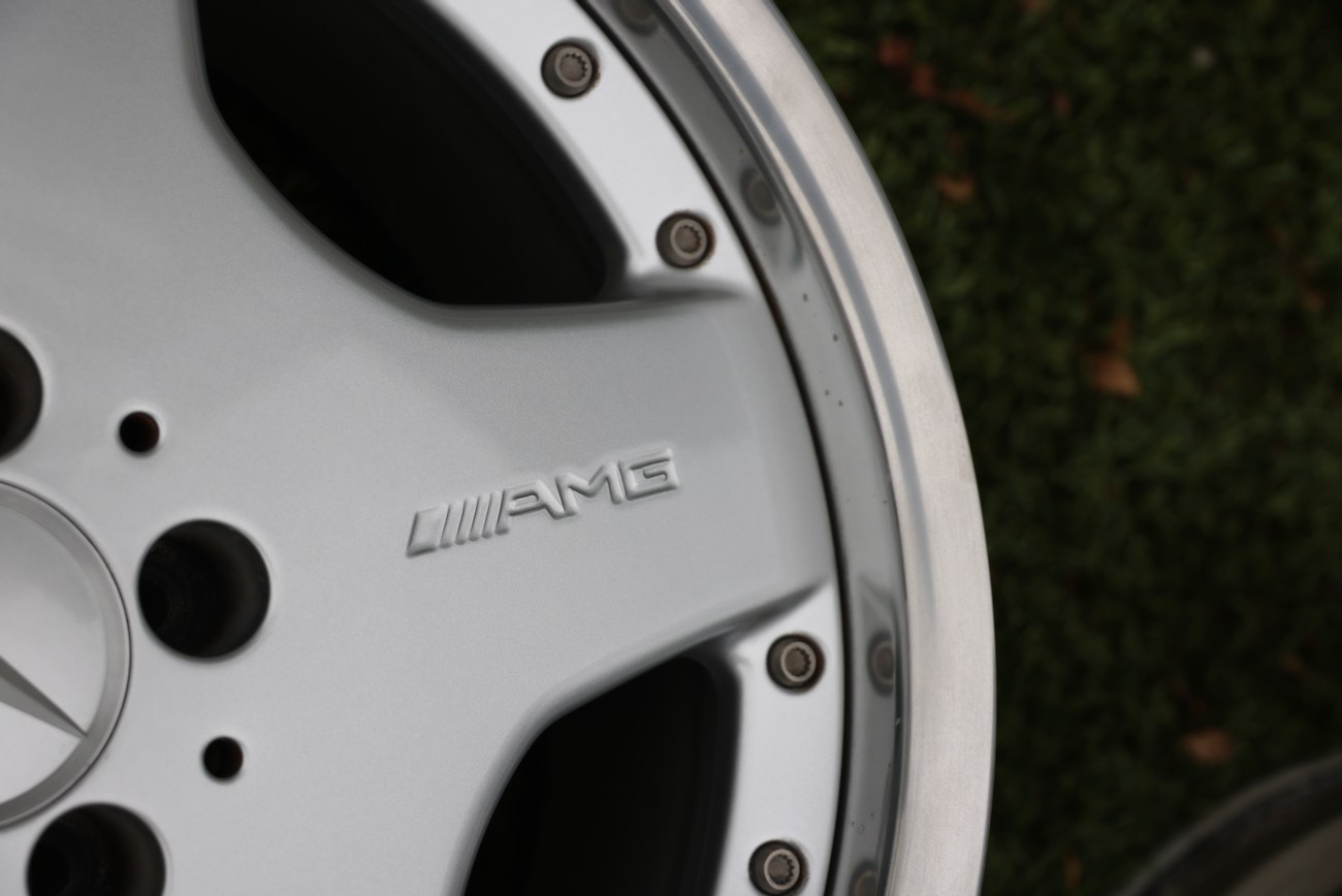 NO RESERVE Staggered 2-Piece 18" AMG Aero II Monoblock Wheels by BBS ...
