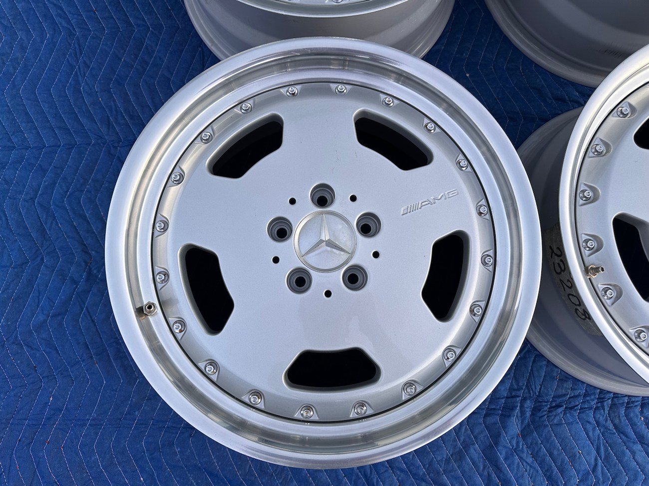 No Reserve: 2-Piece 18" Aero II AMG Monoblock Wheels by BBS For Sale ...
