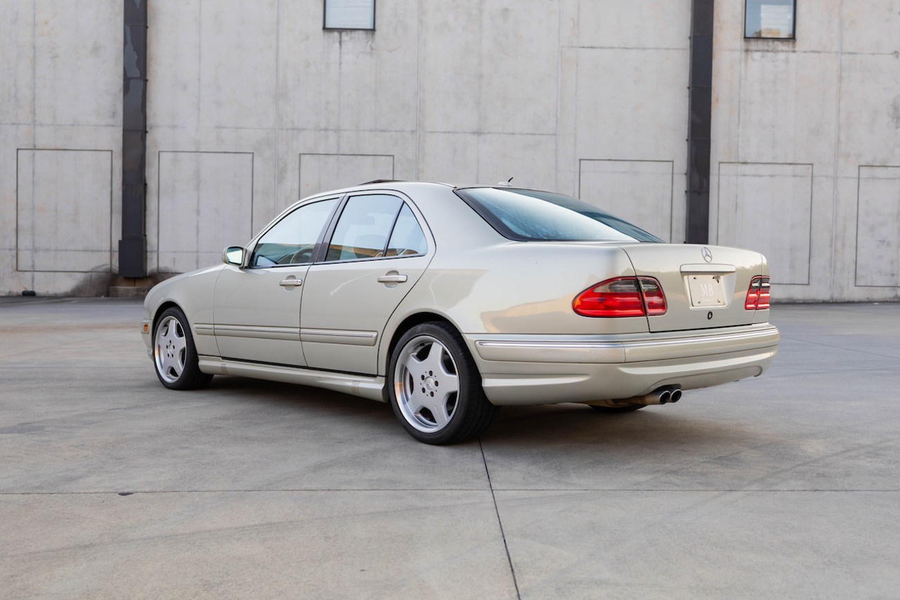 2000 Mercedes-Benz E55 AMG designo Silver Edition For Sale | The MB Market