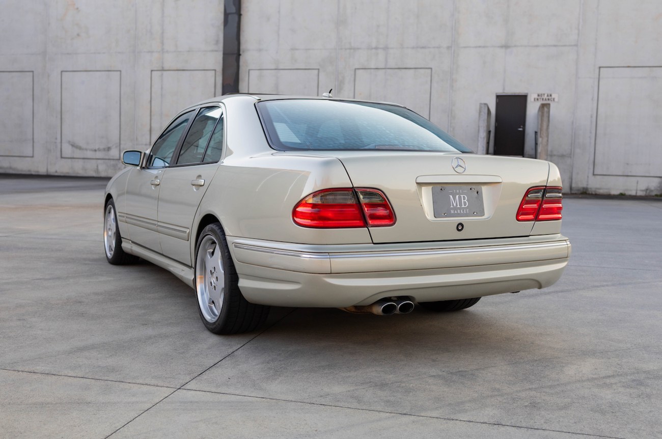 2000 Mercedes-Benz E55 AMG designo Silver Edition For Sale | The MB Market