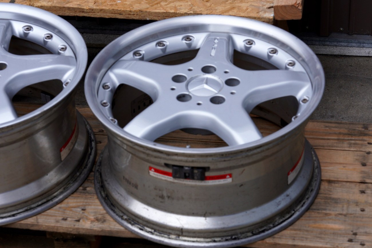 Staggered 2-Piece 17" AMG Monoblock Wheels by BBS For Sale | The MB Market