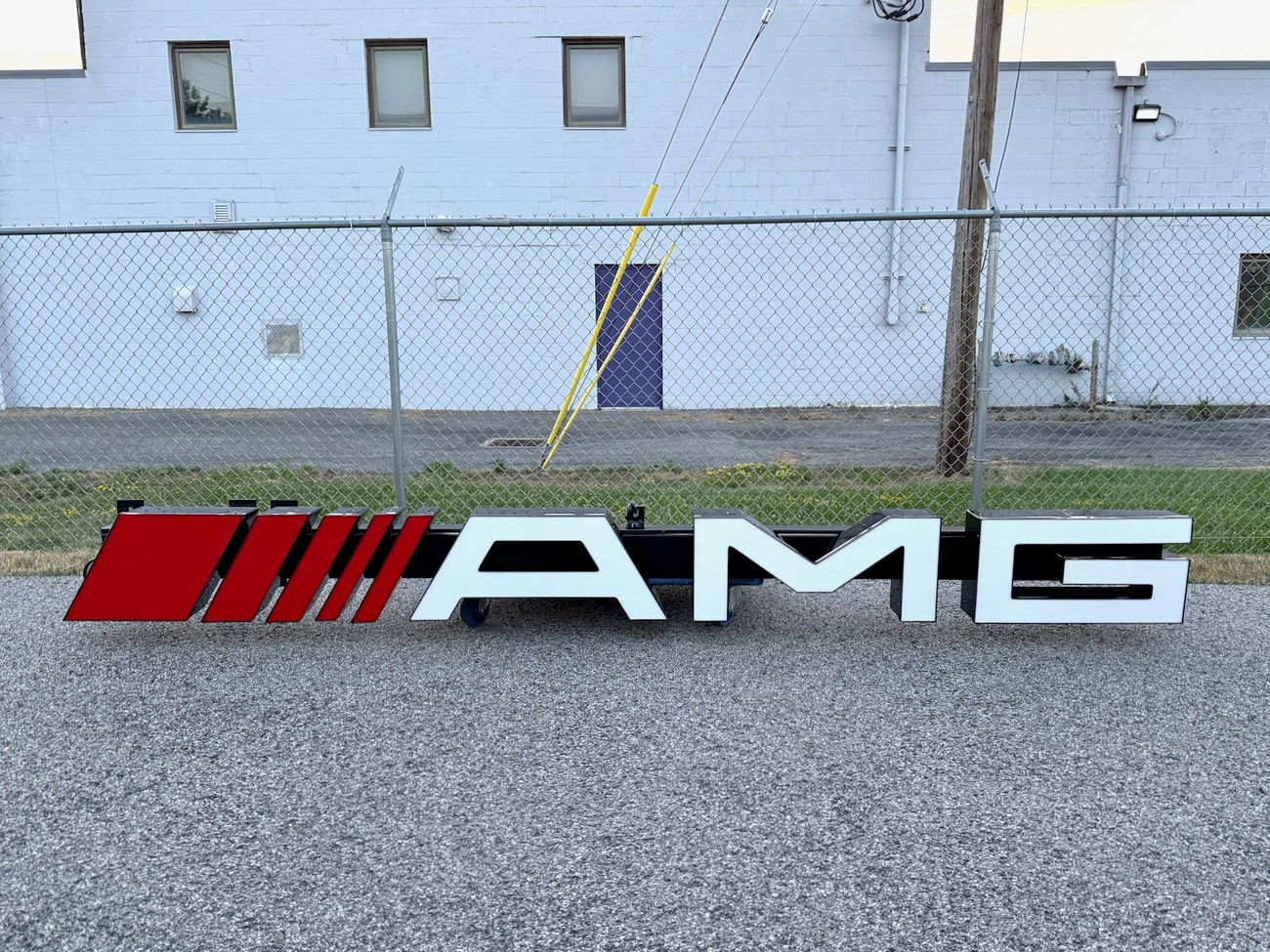 Promotional 10' Illuminated AMG Sign For Sale | The MB Market