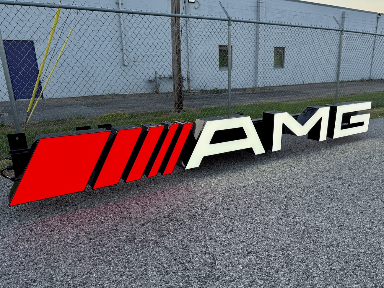 Promotional 10' Illuminated AMG Sign For Sale | The MB Market