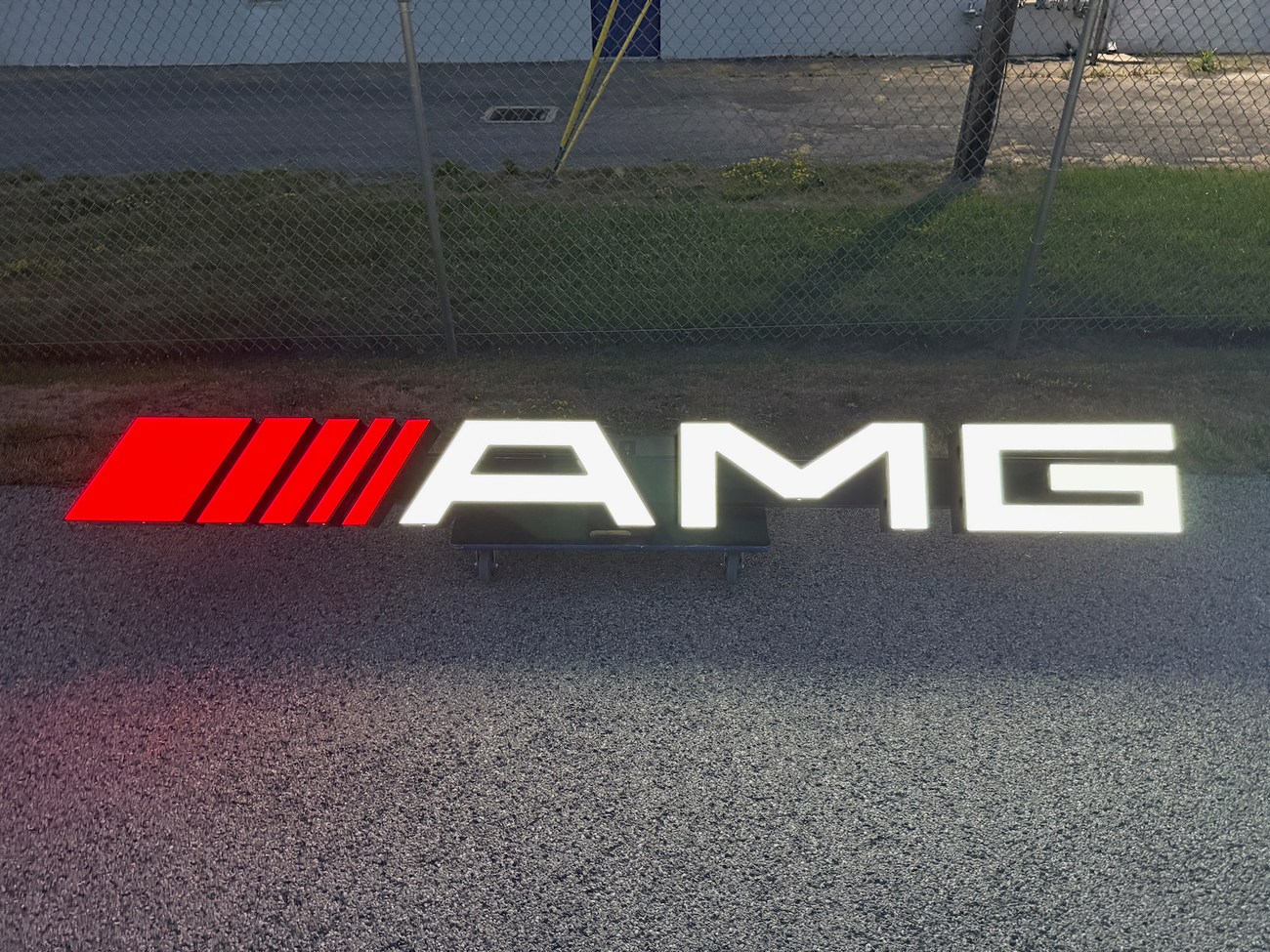 Promotional 10' Illuminated AMG Sign For Sale | The MB Market