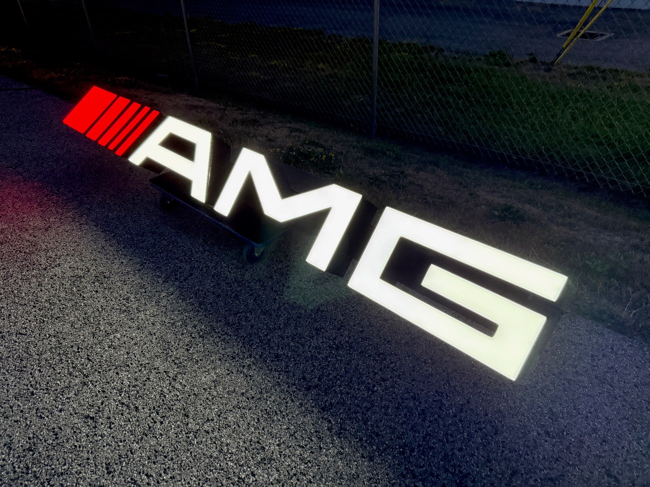 Promotional 10' Illuminated AMG Sign For Sale | The MB Market