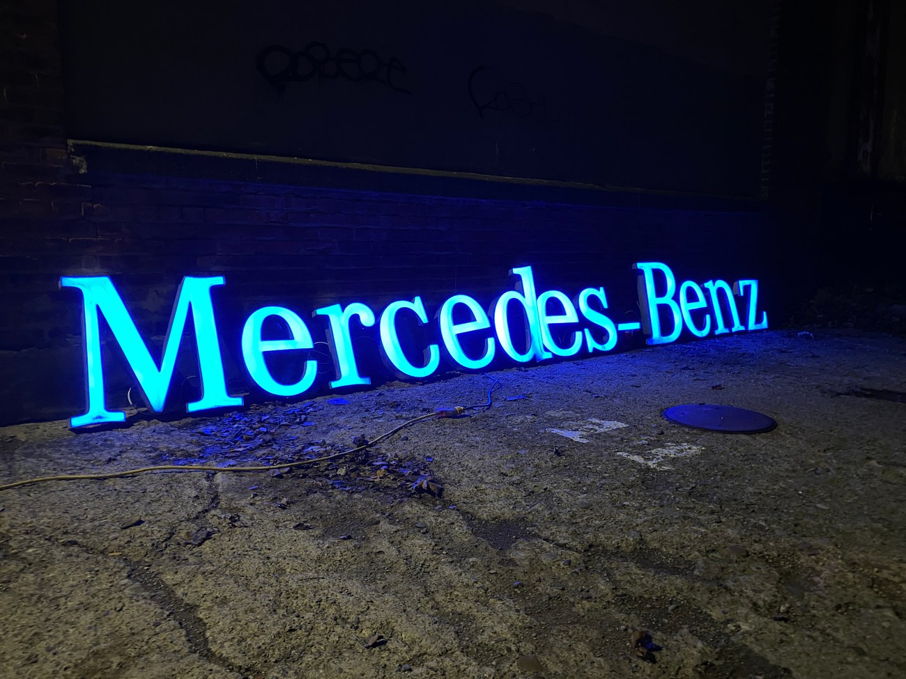 Original Mercedes-Benz Dealership Lettering For Sale | The MB Market