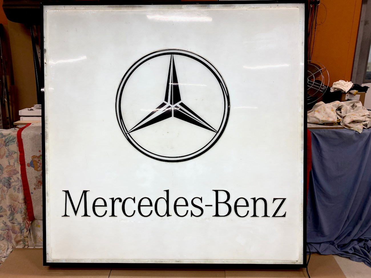 Retro Mercedes-Benz Dealer Sign For Sale | The MB Market