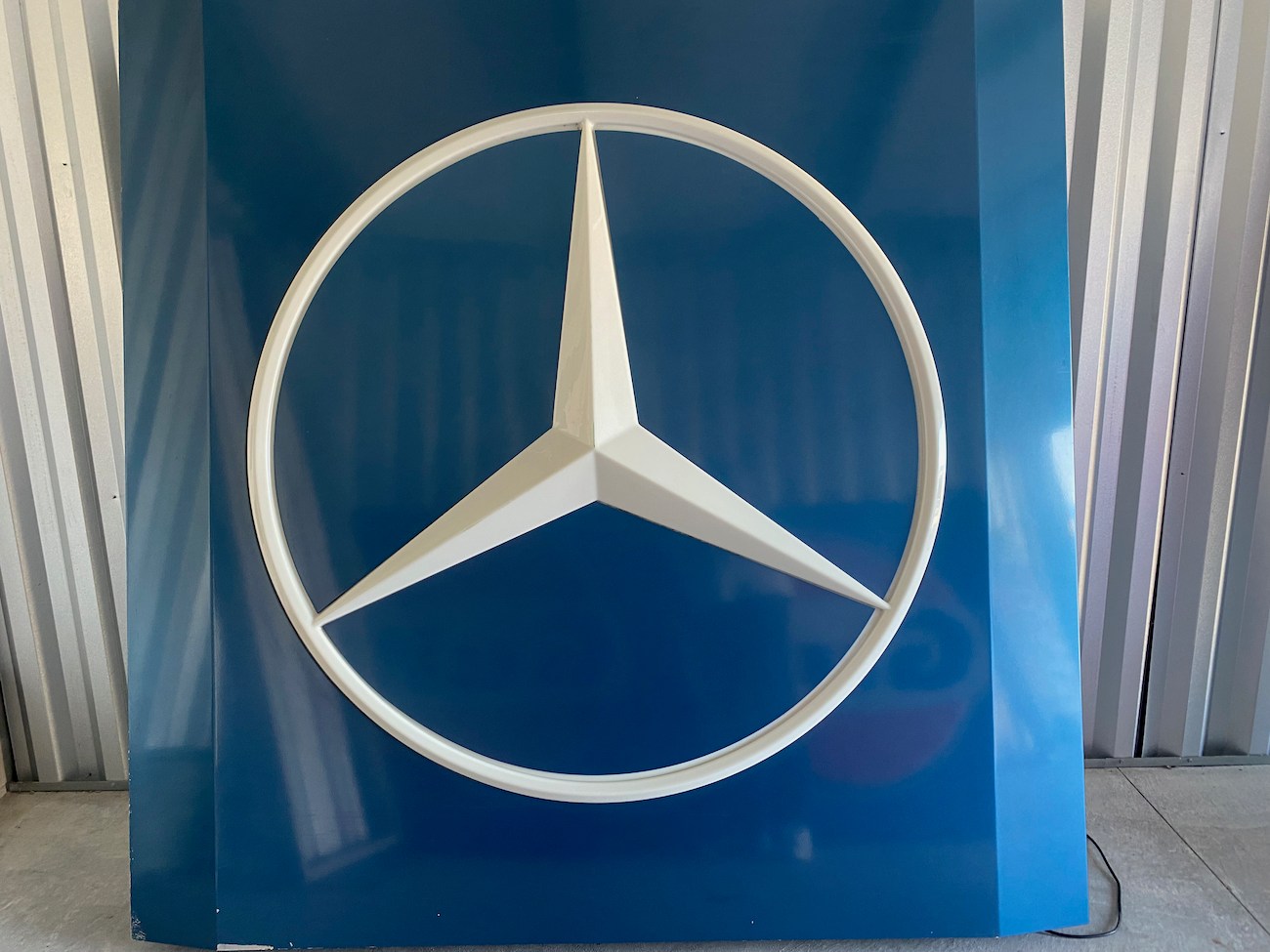 79" X 79" Illuminated Mercedes-Benz Logo Dealer Sign For Sale | The MB ...